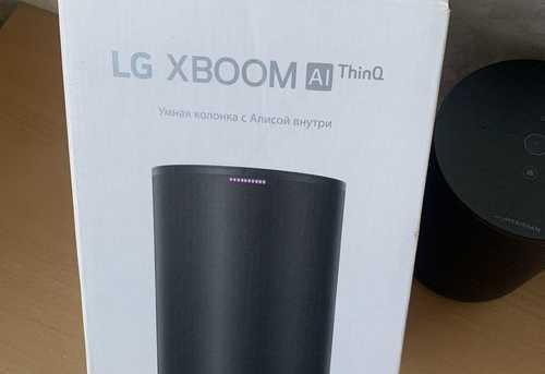 Умная колонка LG xboom с Алисой