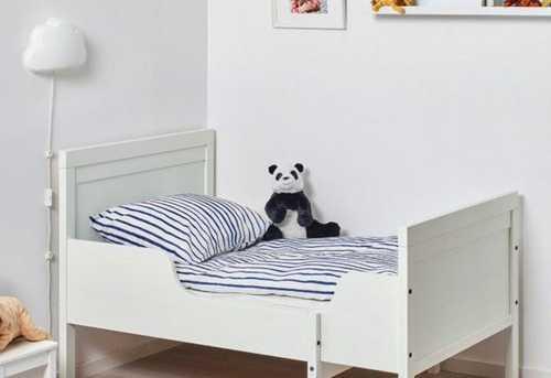 Детская кровать IKEA раздвижная сундвик