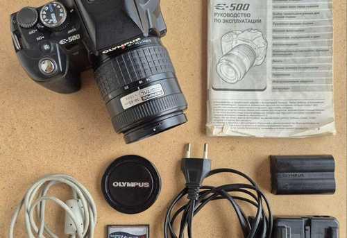Зеркальный фотоаппарат Olympus e-500