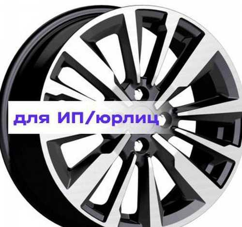 K&K 6,5x16/4x100 ET50 D60,1 Эрман (кс997) Алмаз черный