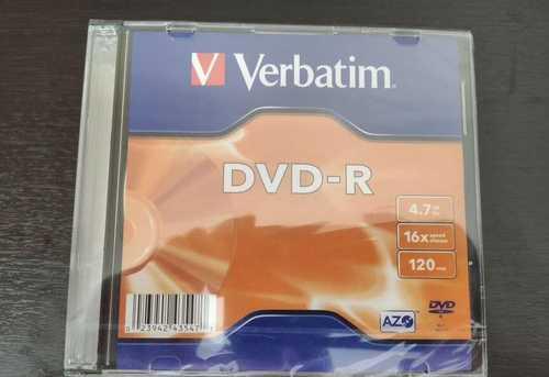 Болванки Verbatim DVD-R 16x 4.7Gb