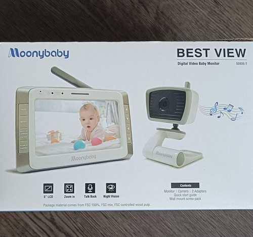 Видеоняня moonybaby 55935