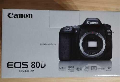 Зеркальный фотоаппарат Canon EOS 80D Kit 18-55 STM