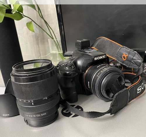 Зеркальный фотоаппарат sony a57 kit +комплект