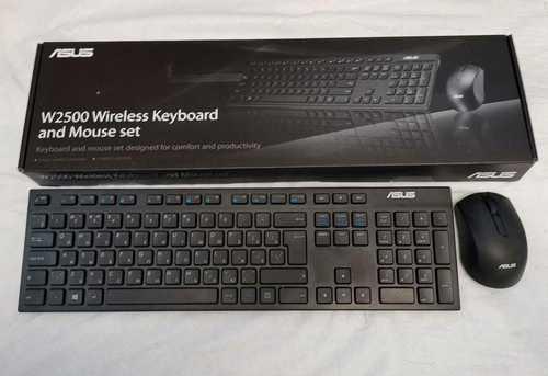 Комплект клавиатура и мышь Asus W2500 90XB0440
