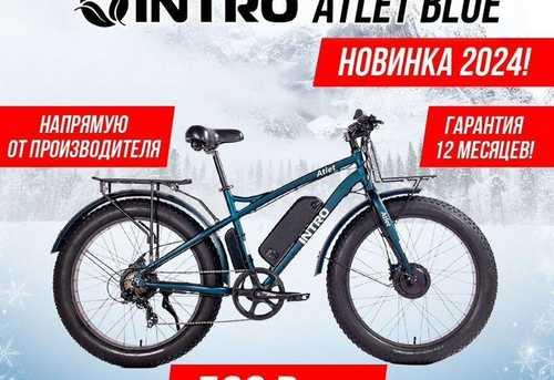 Электровелосипед intro Atlet Синий-2680
