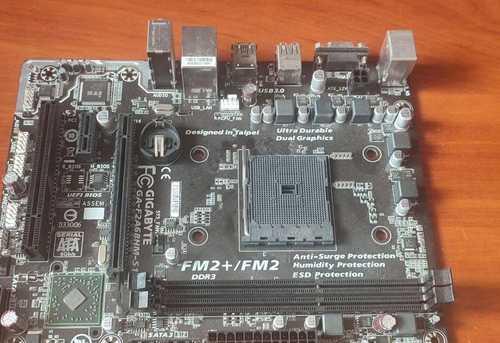 Материнская плата на разбор Gigabyte GA-F2A68HM-S1