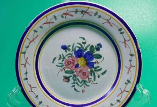 Декоративная тарелка, традиционная каталонская рос
