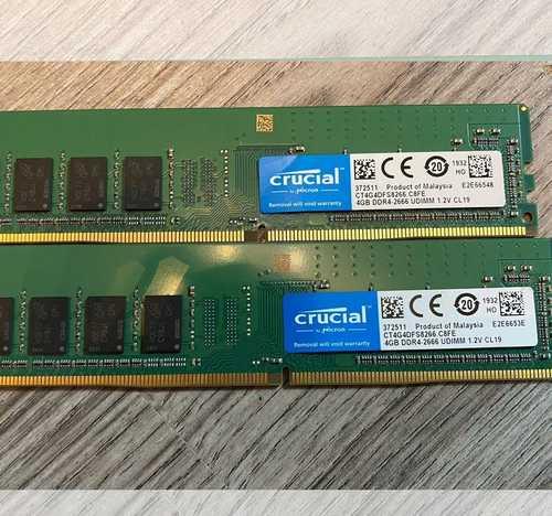 Оперативная память ddr4 8gb 2666