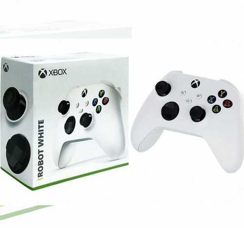 Джойстик беспроводной XBox Series X/S Robot White