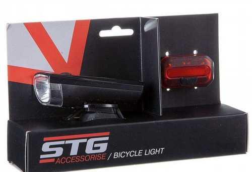 Комплект фонарей велосипедныхSTG,JY7024+6068T,задн