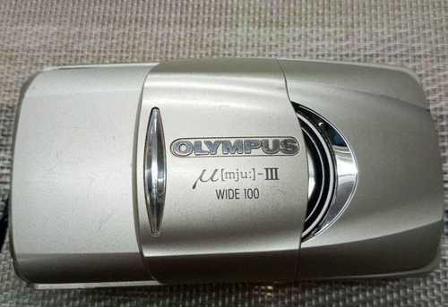 Фотоаппарат Olimpus mju lll wide100