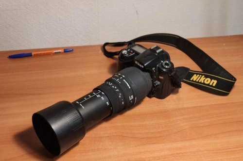 Фотоаппарат Nikon D90+объектив 70-300
