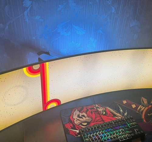 Samsung Odyssey oled G9 G93SC + кронштейн