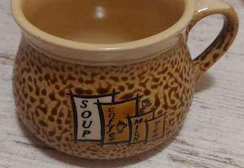 Кружка керамическая для чая, супа и кофе