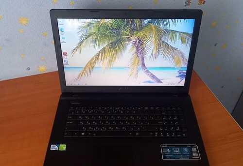 17.3" ASUS X75V, 512 ГБ, Pentium 2020M, RAM 8 ГБ, GeForce GT 720M 2 ГБ