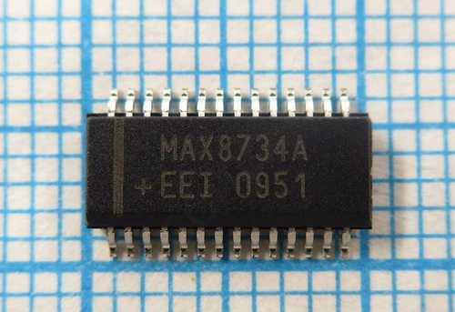 MAX8734A MAX8734aeei - Высокоэффективный двухканал