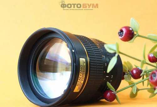 Объектив Samyang EF 85mm f1.4 (для Canon)