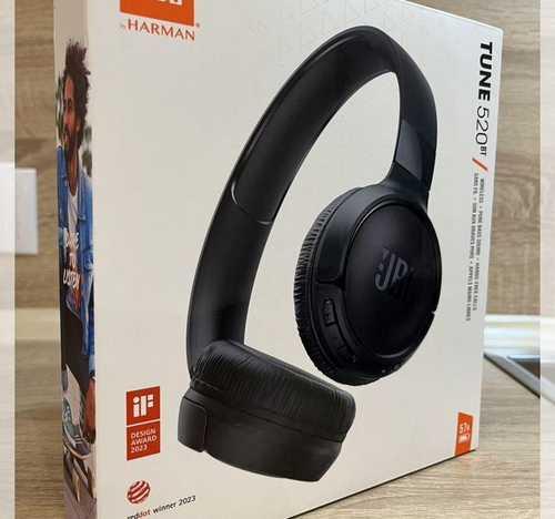 Наушники беспроводные JBL tune T520BT с микрофоном