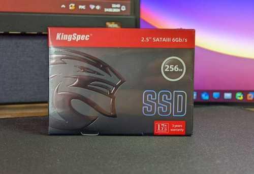 Новый SSD 256GB KingSpec Гарантия 1 год Ситилинк
