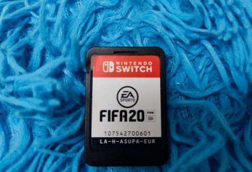 Картридж nintendo switch FIFA 20
