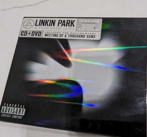 Linkin Park альбом A Thousand Suns CD + DVD