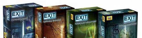 Настольные игры серии Exit в ассортименте