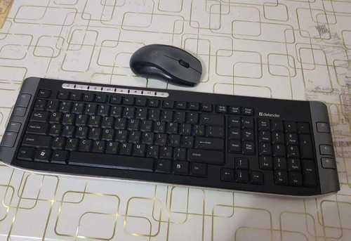 Беспроводная мышь,клавиатура