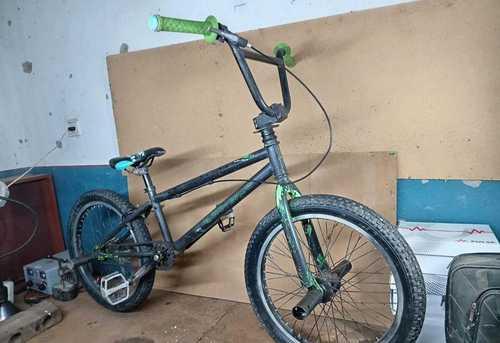 Велосипед bmx black aqua jump 2.0