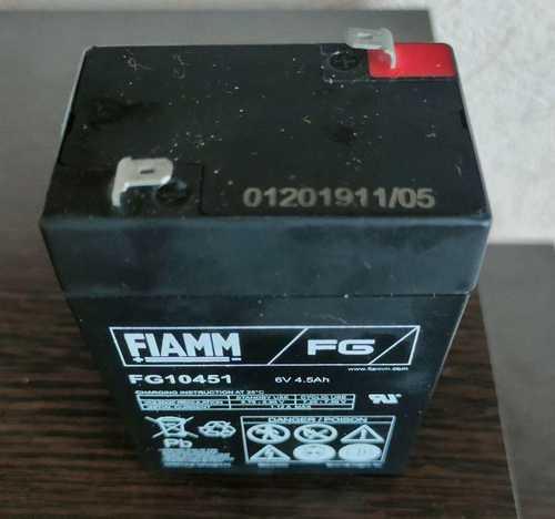 Аккумулятор fiamm FG10451