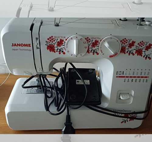 Швейная машинка janome 2077