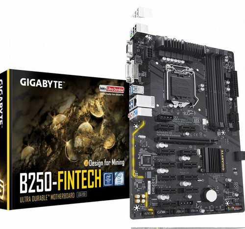 Материнская плата gigabyte GA-B250-FinTech (LGA115