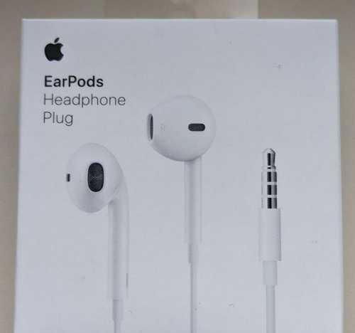 Наушники apple earpods 3.5 мм