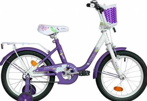 Велосипед sitis molly 16" (2022) фиолетовый Vor828