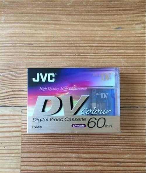 Кассета JVC Mini DV 60 новая, в упаковке