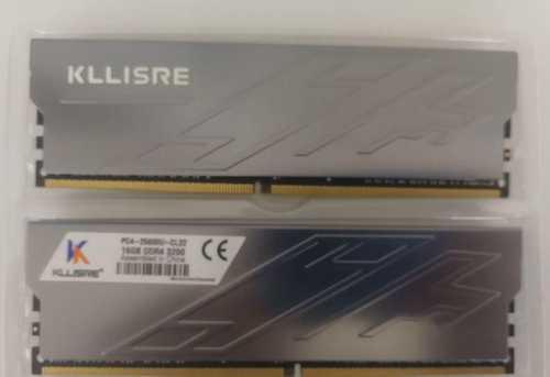 DDR4 16 гб 3200 (x2) Kllisre