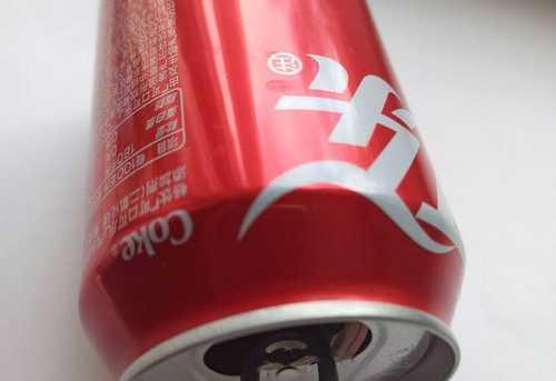 Банка из-под coca-cola, China. Китай, 2023