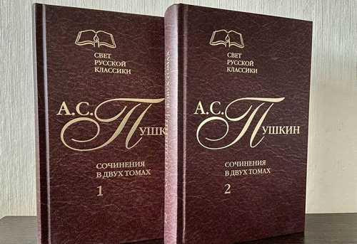 Пушкин в двух томах