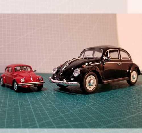 Volkswagen Beetle 1:24 металл, люкс