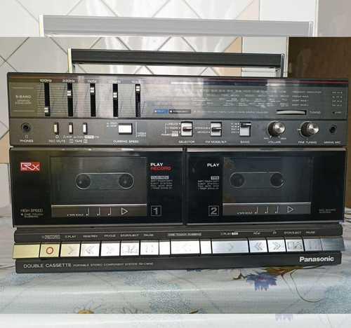 Магнитола Panasonic RX CW 50F. 1985г