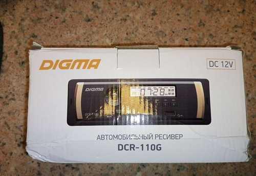 Новая Автомагнитола Digma DCR-110G