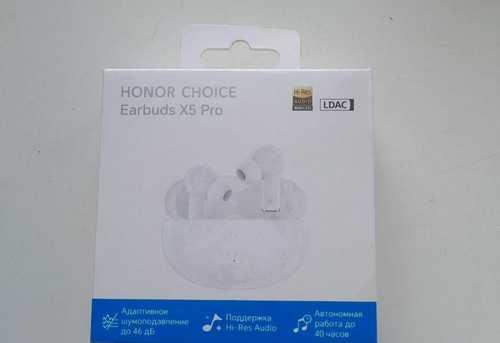 Беспроводные наушники honor earbuds X5 Pro хонор