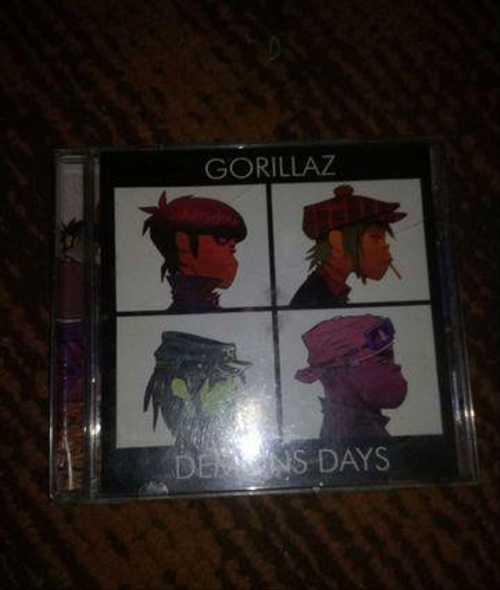 CD диск с песнями gorillaz