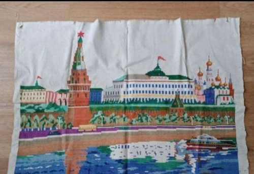 Вышитая картина " Москва"
