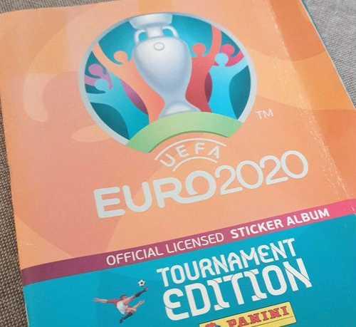 Журнал для наклеек Panini Euro 2020