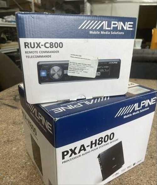 Процессор музыкальный Alpine PXA H800 RUX C800