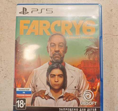 Диск на ps5 far cry 6