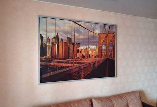 Настенная картина Бруклинский мост Нью-Йорк США