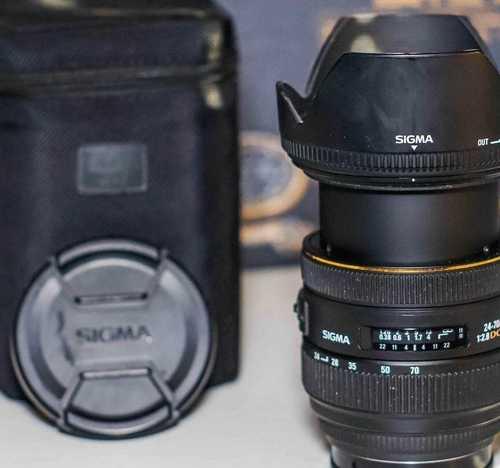 Объектив Sigma 24-70 2.8 DG HSM для Sony