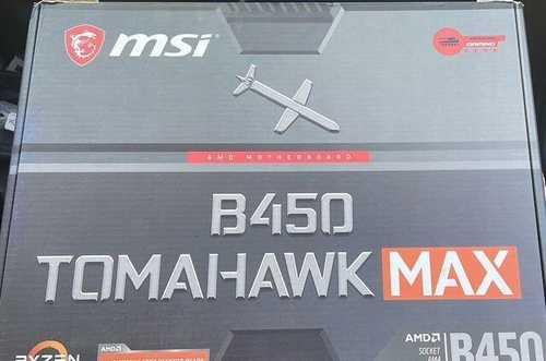 Msi B450 tomahawk max